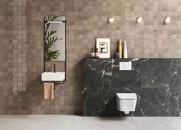 ST. LAURENT BLACK MATT RECTIFIED PORCELAIN TILE